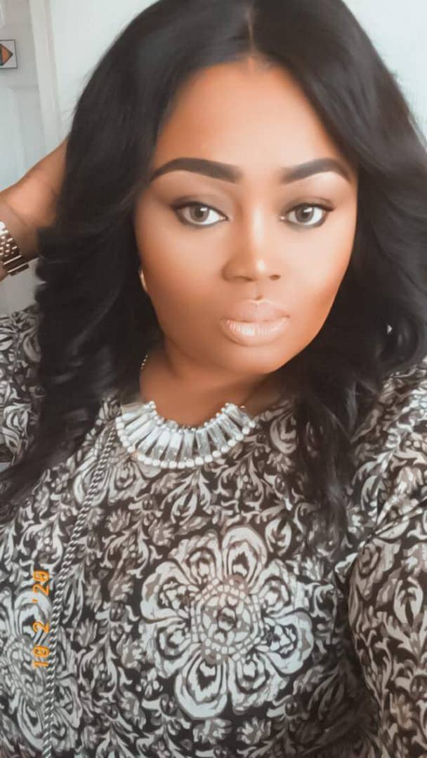 Her real name is Dorcas Adeyinka.She sells luxury LPD Couture dresses.