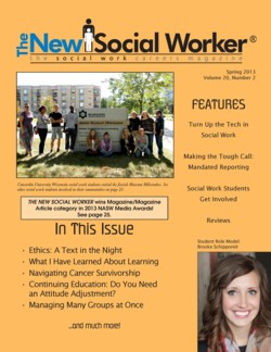 The New Social Worker Online Blog: Catching Up With THE NEW SOCIAL WORKER