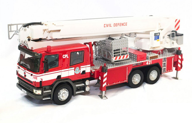 FIRE ENGINE MODEL: Singapore Civil Defence Force