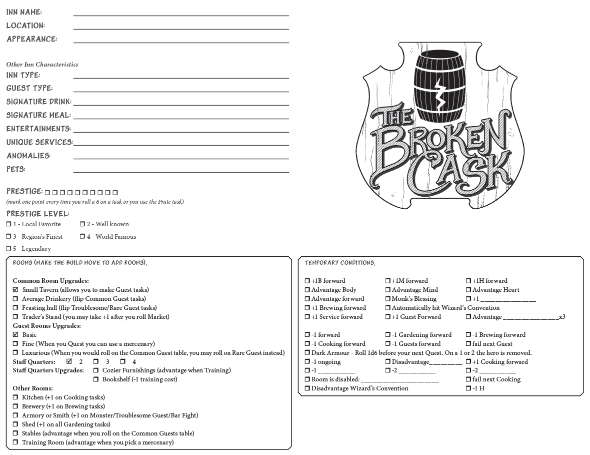 Shoreless Skies Publishing: Broken Cask