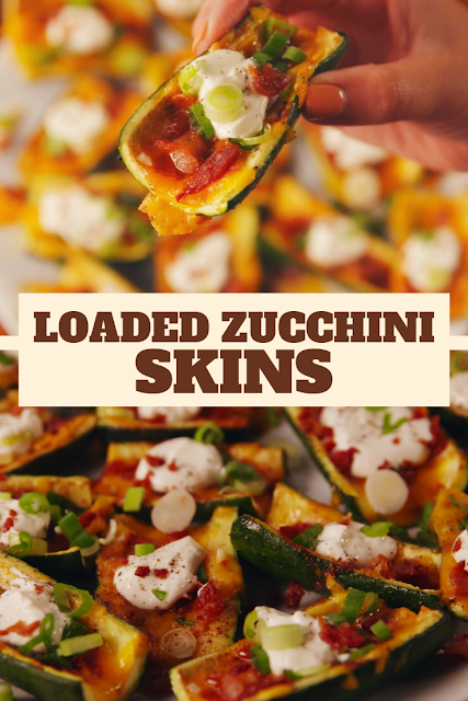 328 - Loaded Zucchini Skins