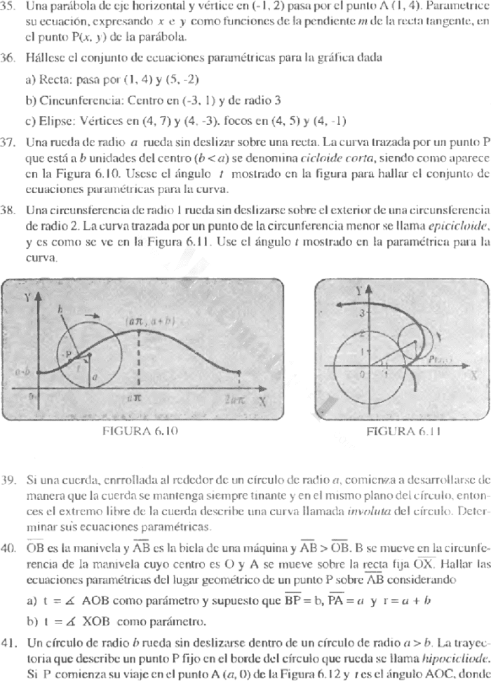 DERIVACION PARAMETRICA EJERCICIOS RESUELTOS PDF