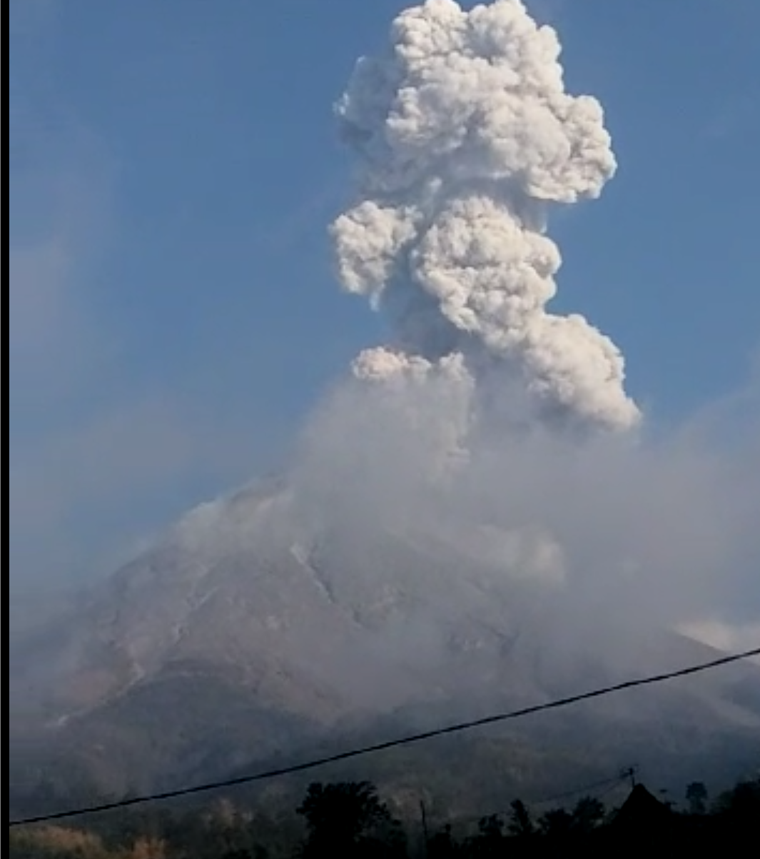 Letusan Awan Panas di Gunung Merapi, BPPTKG Himbau Masyarakat Jangan Panik