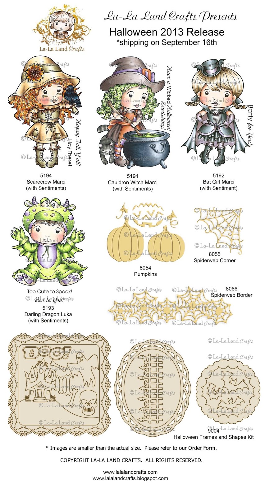 The Paper Cove: La-La Land Crafts Halloween Release SHOWCASE
