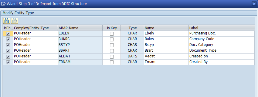 SAP ABAP Central: Creation of Odata services for beginners