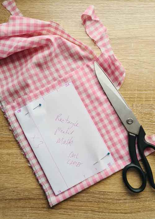 HOW TO Sew a Rectangle Eco Fabric Mask | Beginner Sewing FASHION DIY ...