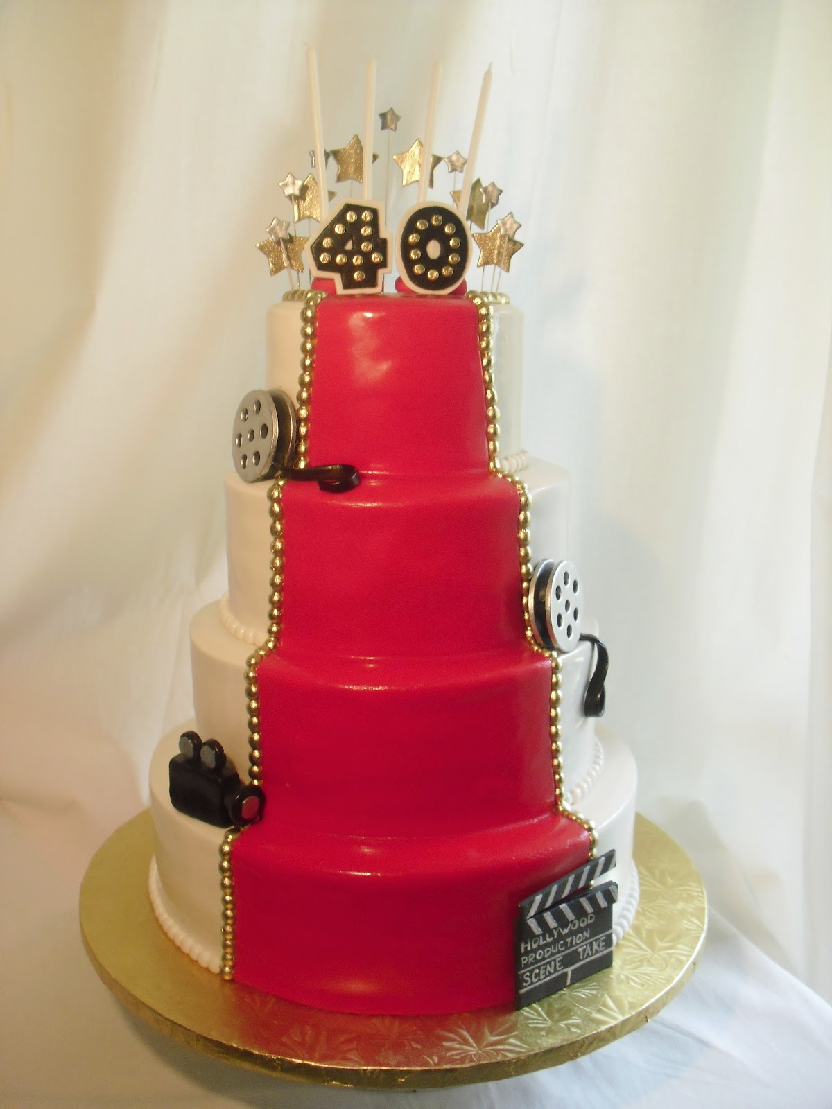 made FRESH daily: Tiered Cakes