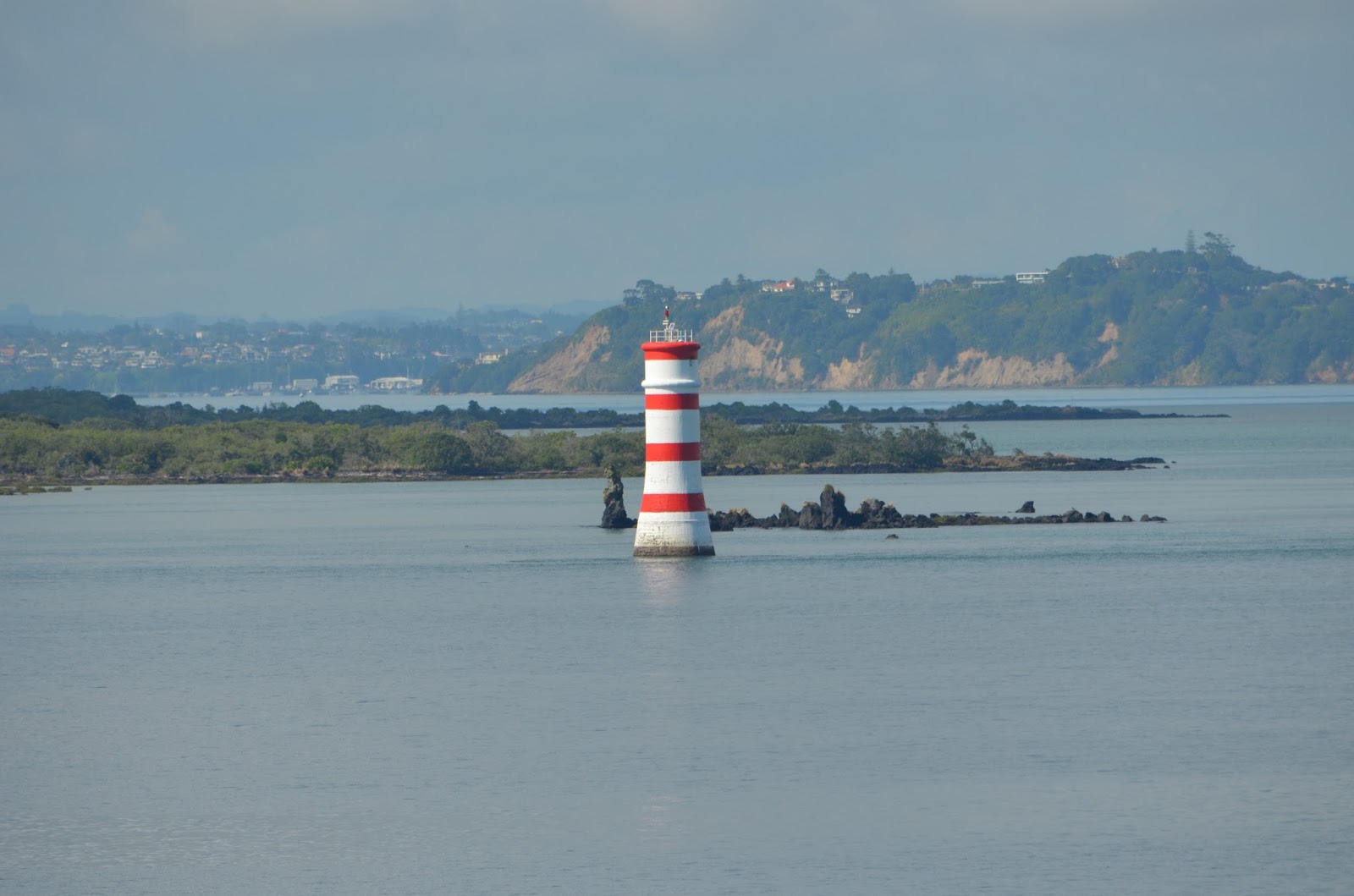 Neal's Lighthouse Blog: Rangitoto Island Lighthouse, Auckland, New Zealand