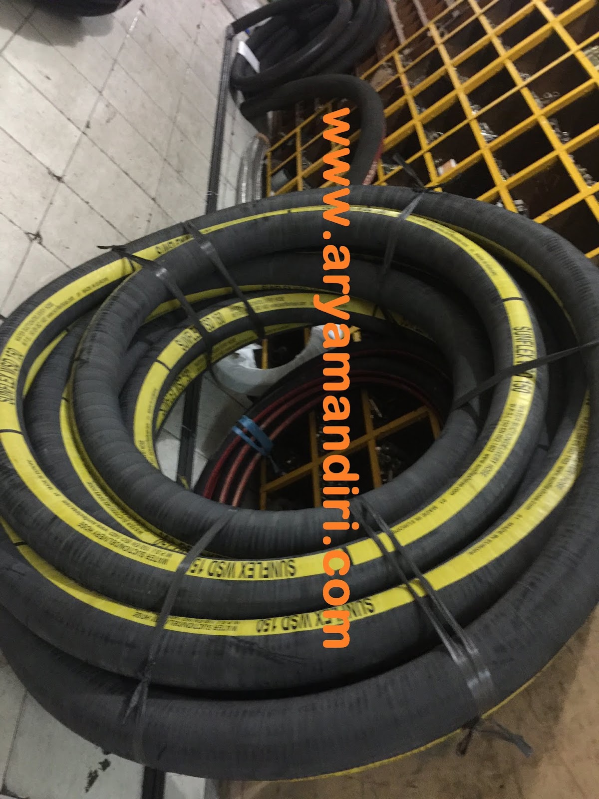 SUNFLEX - WATER SUCTION AND DISCHARGE HOSE 150 PSI - arya mandiri