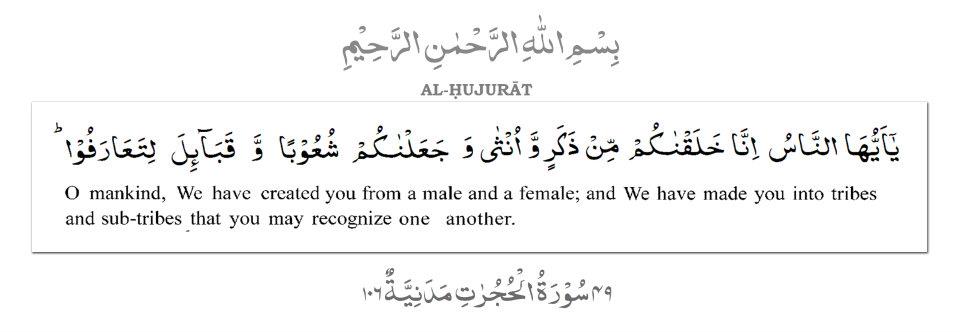 A New Muslim: Al-Quran (49:13)