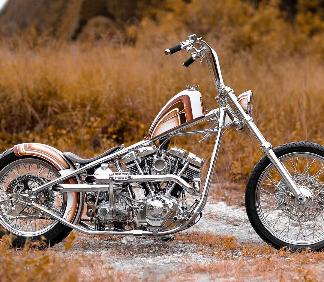 Hell Kustom : Harley Davidson Shovelhead By It'll Ride Choppers