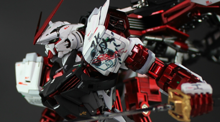 Painted Build: MG 1/100 Gundam Astray Red Frame Kai