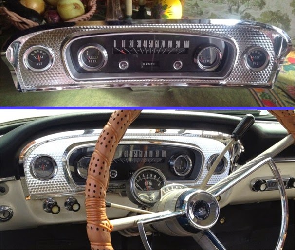 OLE BLUE: Assembling The Instrument Cluster w/New Bezel