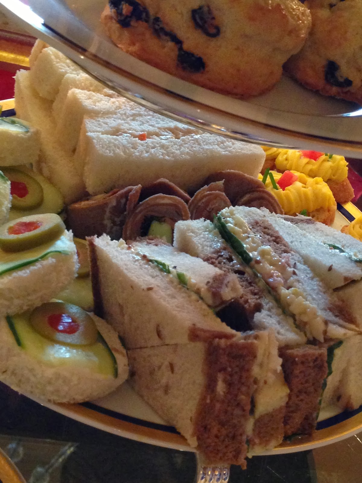 Afternoon Tea With Santa at the Grand America Hotel - Purple Chocolat Home