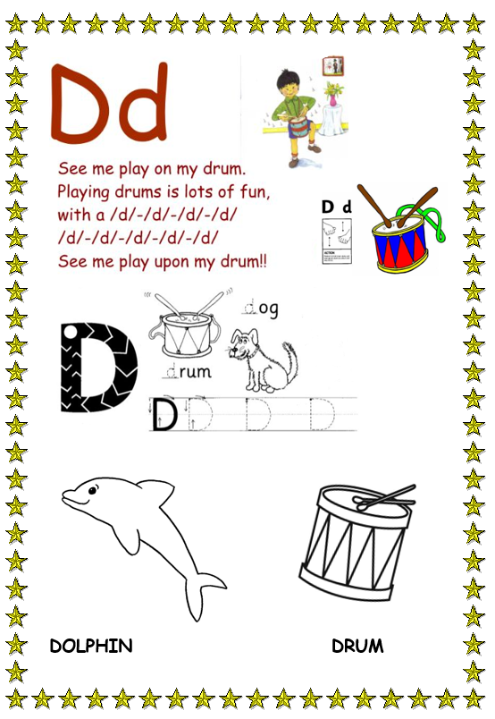 BRIT GALO PONTE: JOLLY PHONICS D