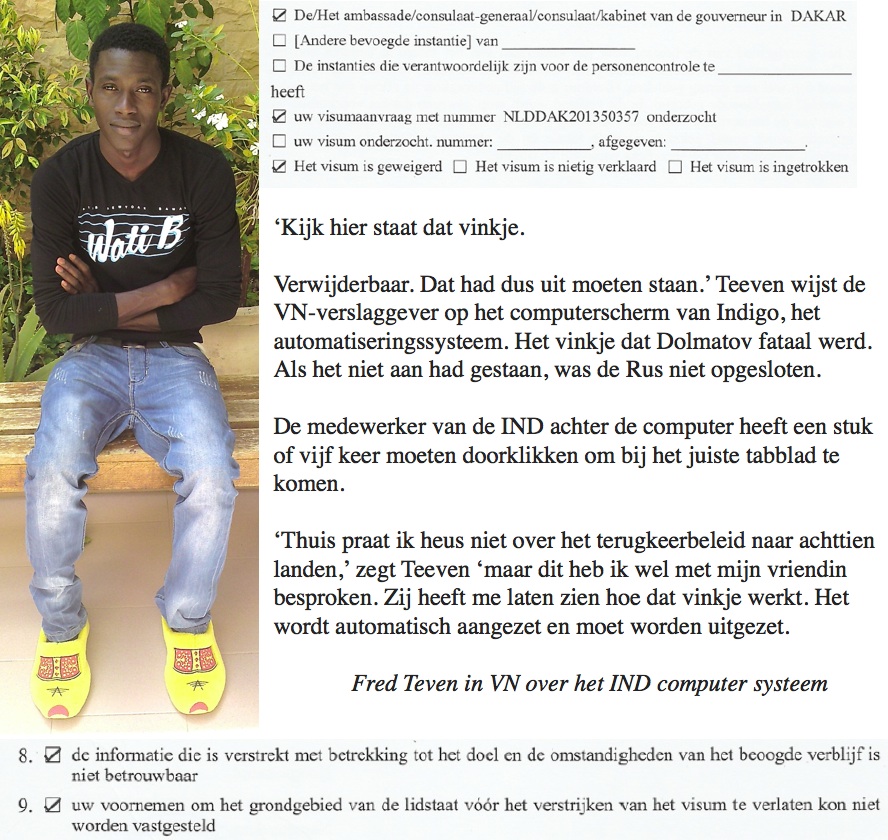 William Deymann - dakarkids.info: Angst voor negers bij IND Nederland ...