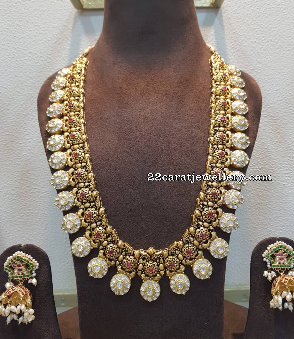 Trendy Bottu Mala in White Kundan - Jewellery Designs