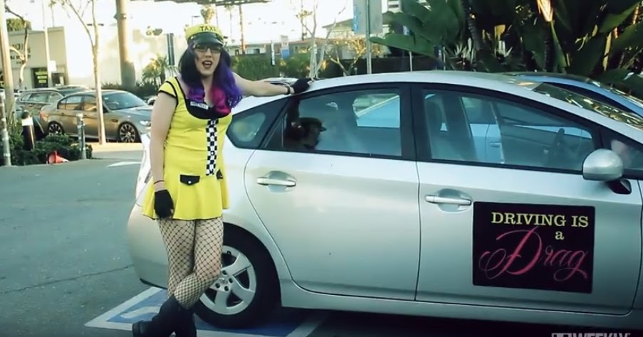 transgender fiction: Drag queen LYFT driver