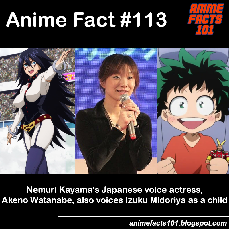 Anime Facts 101: Anime Fact 113 - Boku no Hero Academia