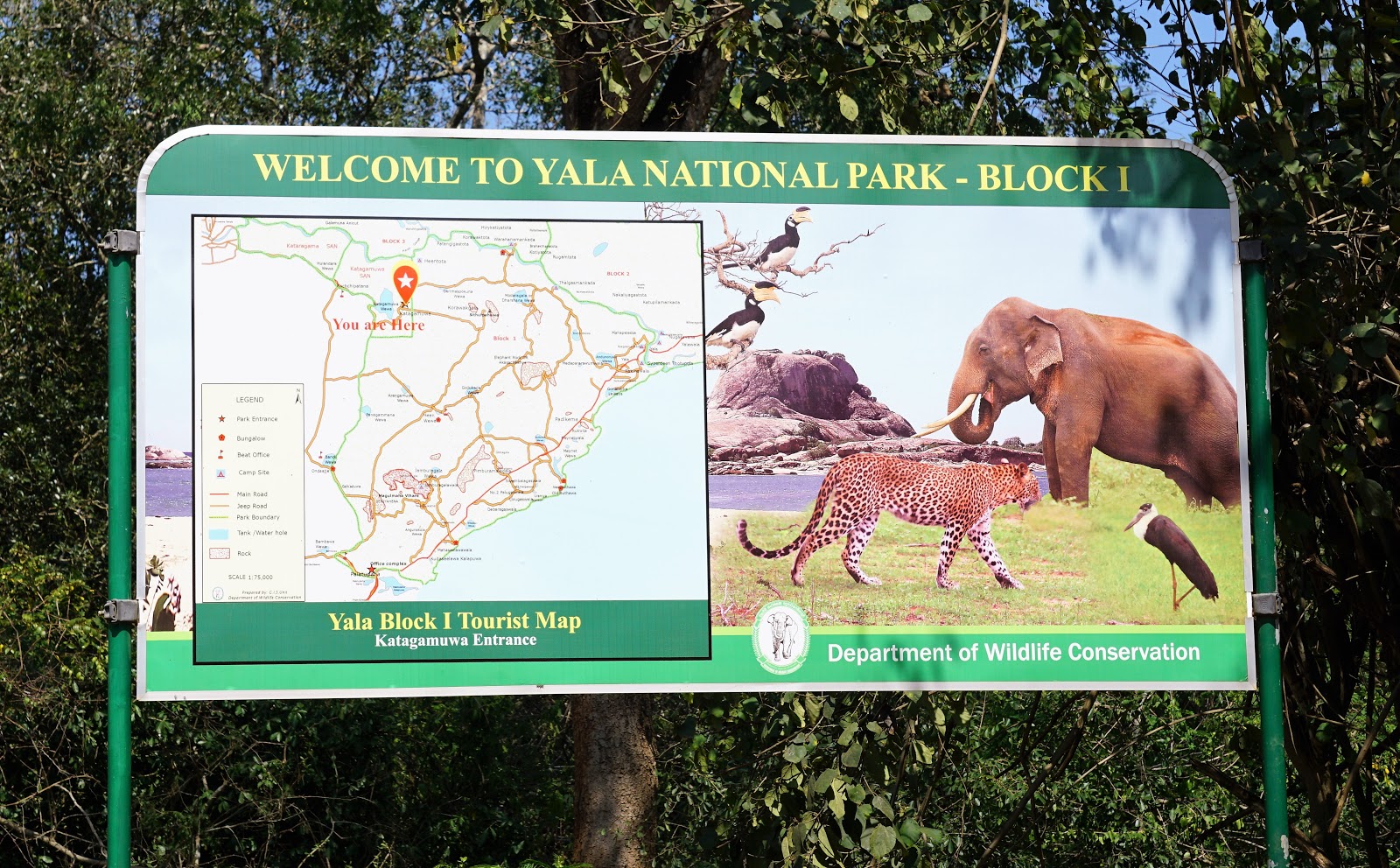 Yala National Park Map
