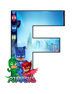 Kits imprimibles gratis : Alfabeto PJ Masks