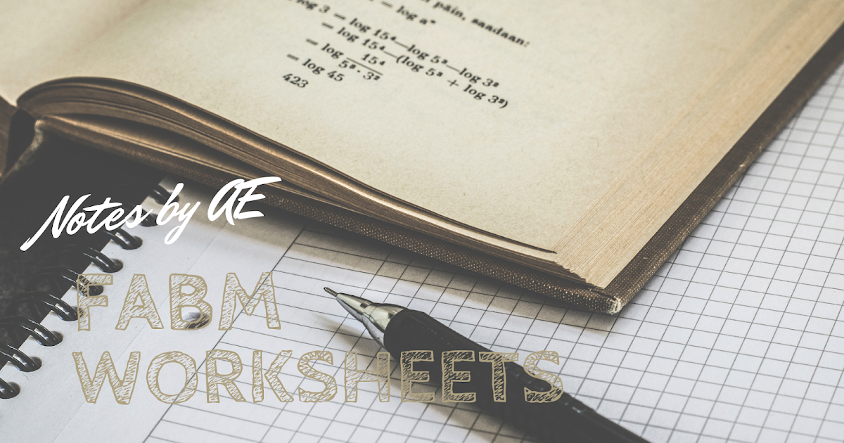 FABM WORKSHEETS