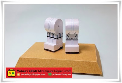 YOBEE'S LEGO MINI-FIGURE PAPER CRAFT: Making FREE LEGO Stormtrooper ...