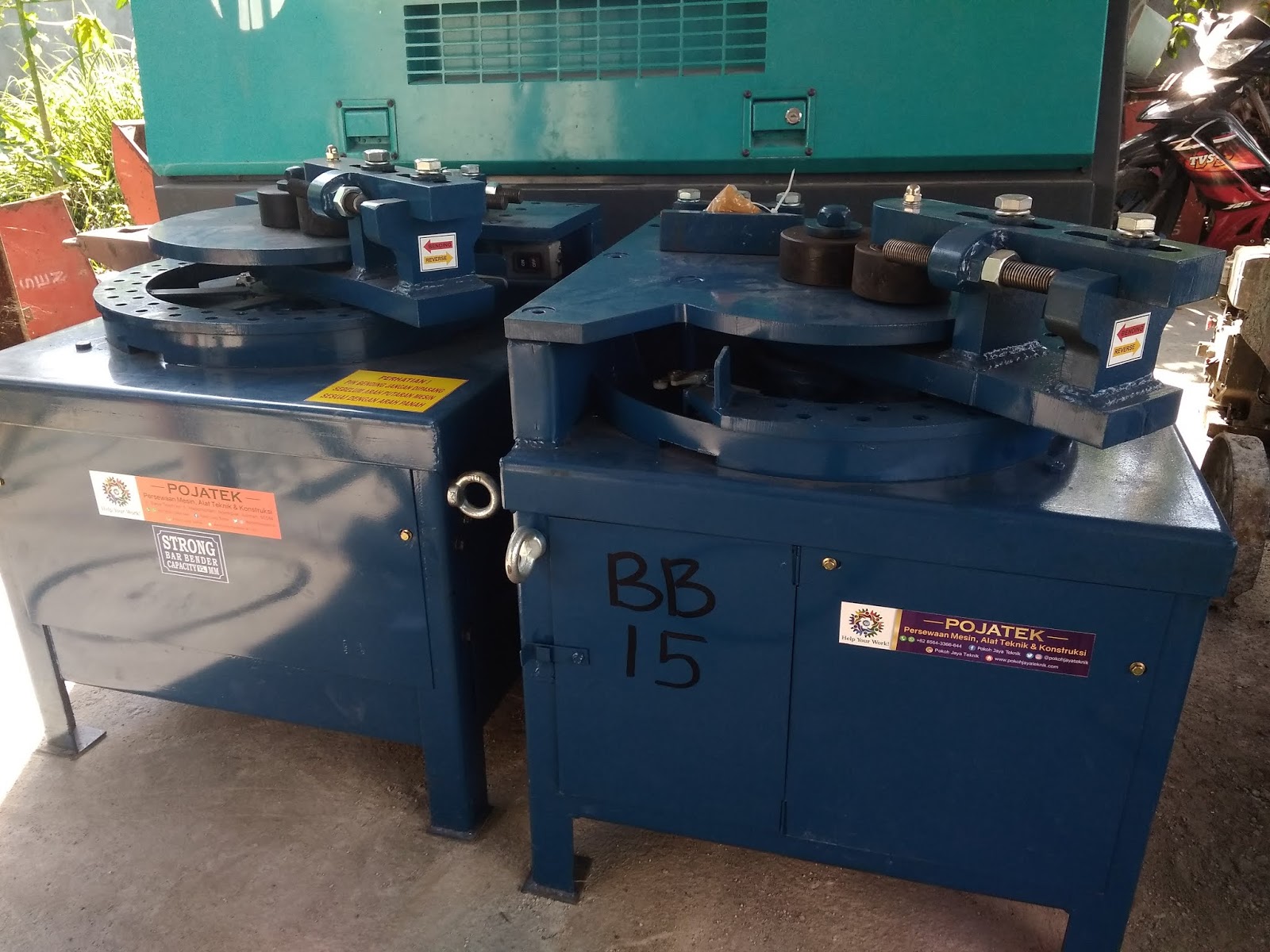 Sewa Bar Cutting & Bar Bending di Yogyakarta dan sekitarnya