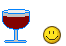 50+ Best Animated Smileys with Alcohol | Smiley Symbol