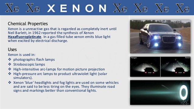 Xenon Definition Facts Symbol Discovery Properties Uses