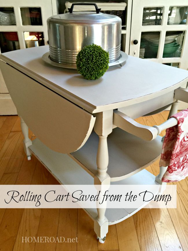 The Rolling Cart Saved from the Dump