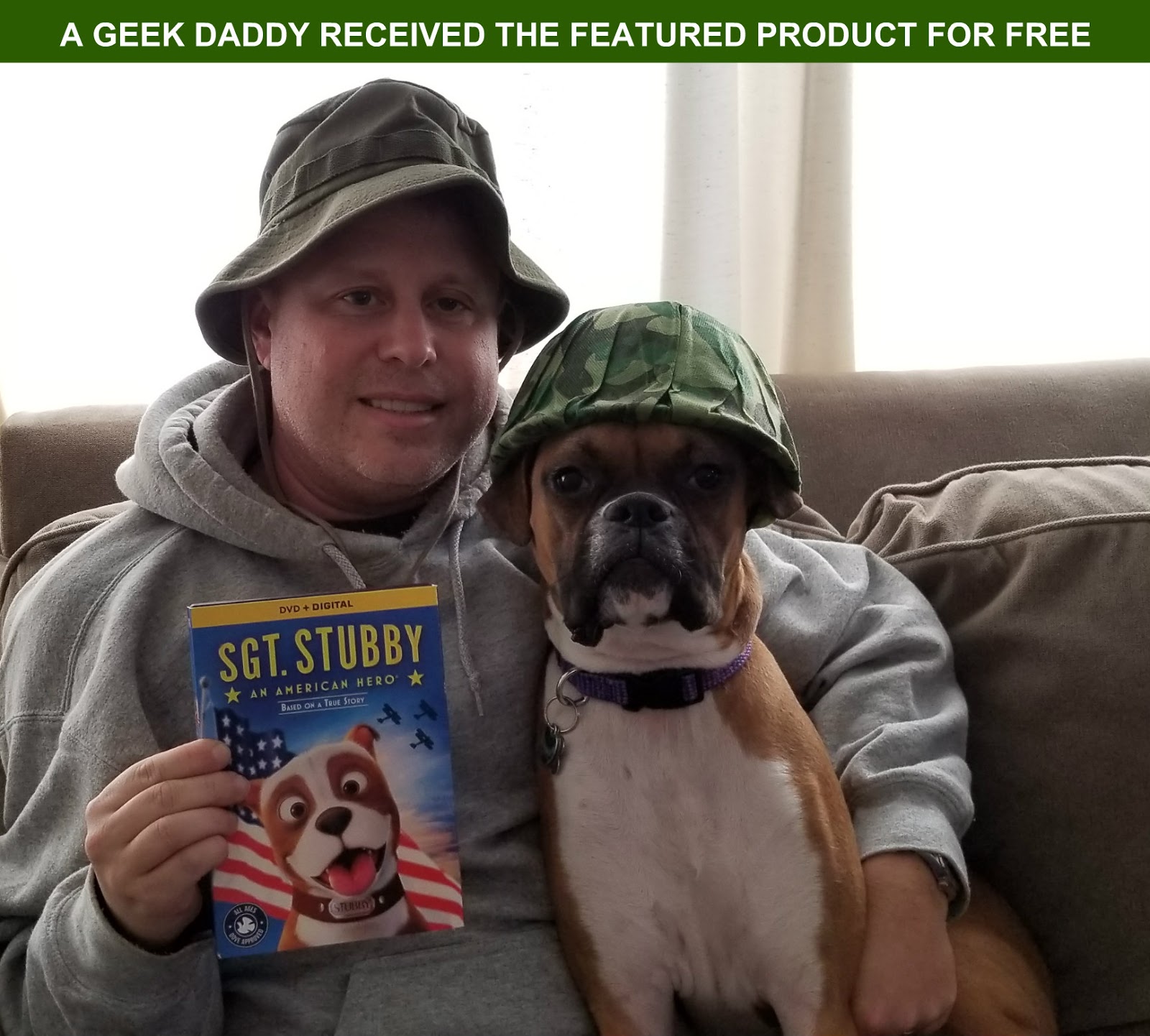 A GEEK DADDY: SGT STUBBY