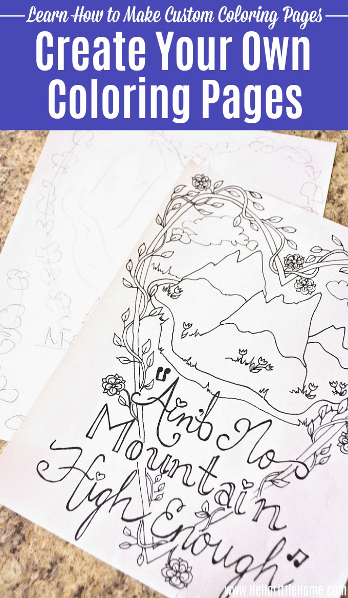 Make Your Own Name Coloring Pages ~ Coloring Pages