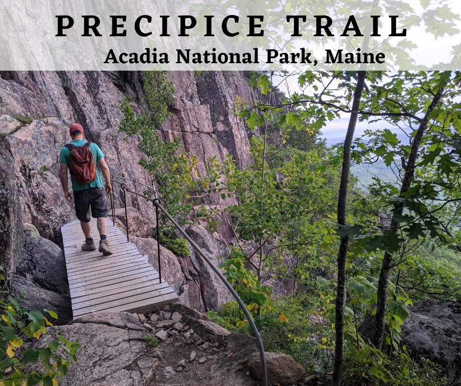 Katie Wanders : Precipice Trail - Acadia National Park's Terrifying Trail