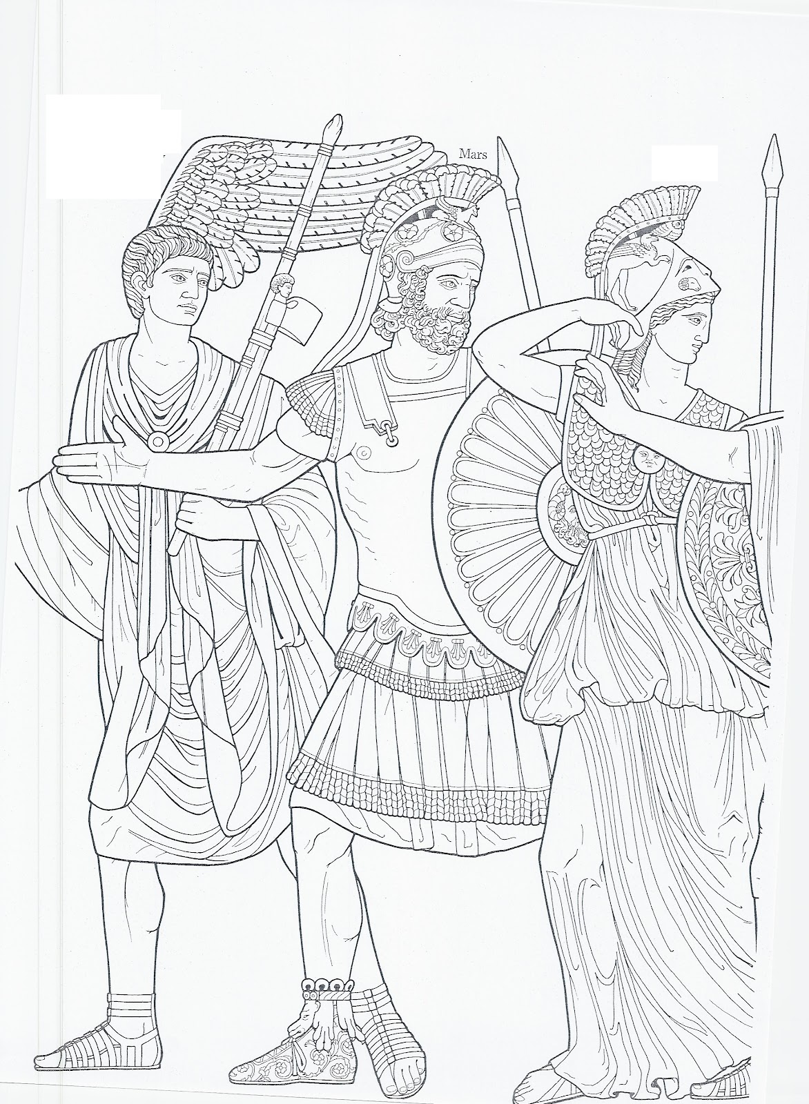 disegni da colorare: DISEGNI DA COLORARE: GLI ANTICHI ROMANI (disegni ...