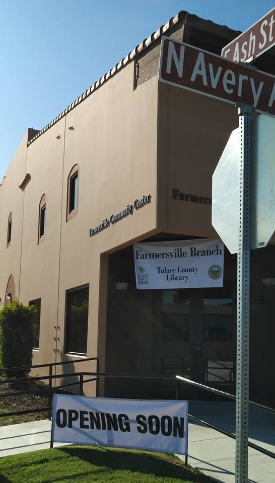 Tulare County Library News and Events: Farmersville Branch Library ...