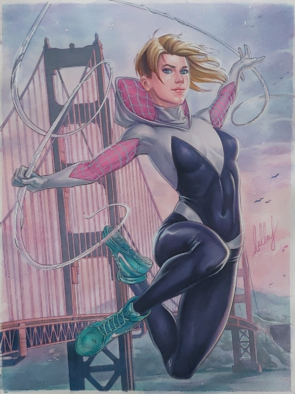 comicartgallery: Spider-Gwen by Bella Rachlin