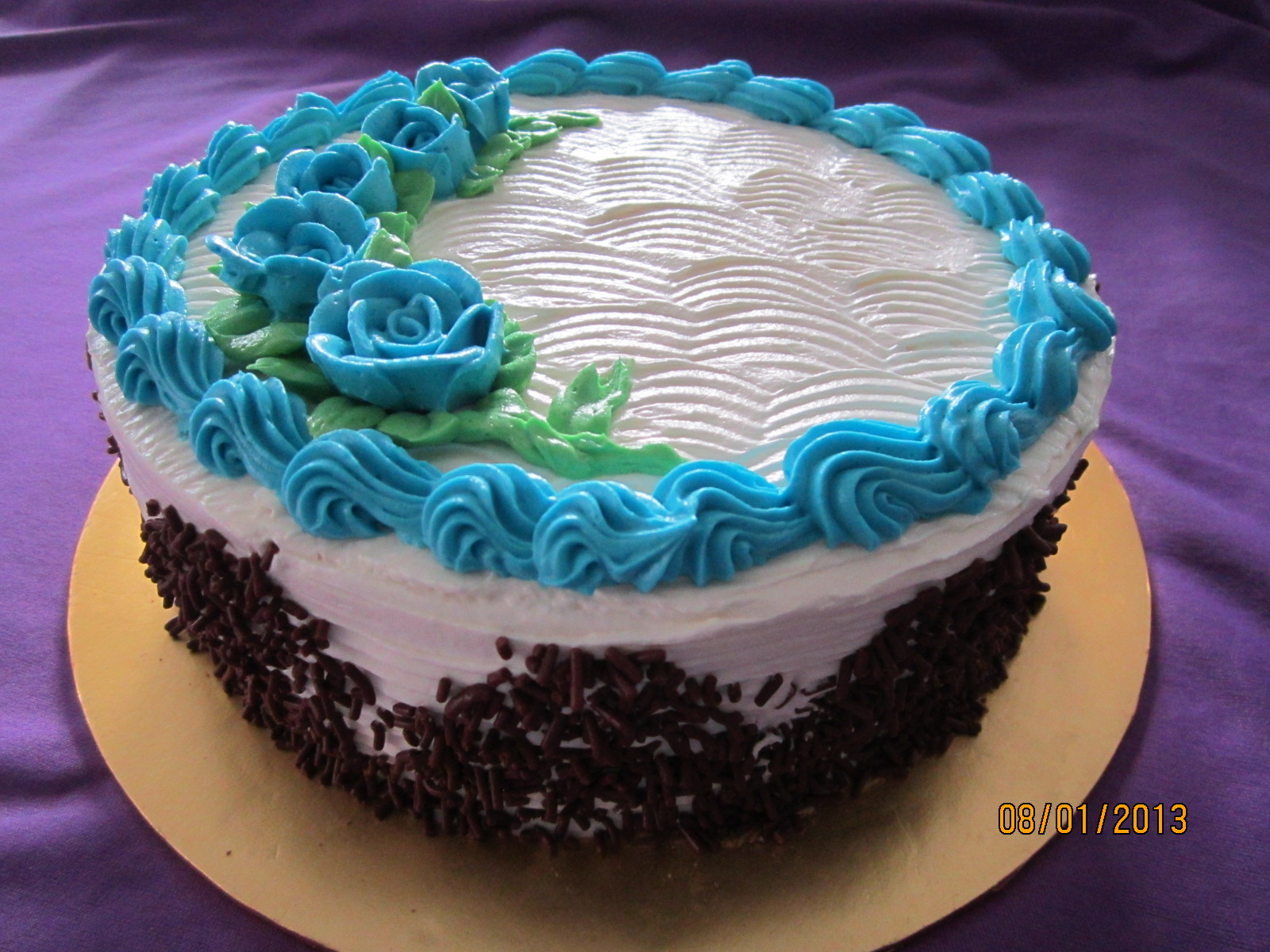 Anika MyRasa: KEK SPONGE COKLAT - BUTTERCREAM