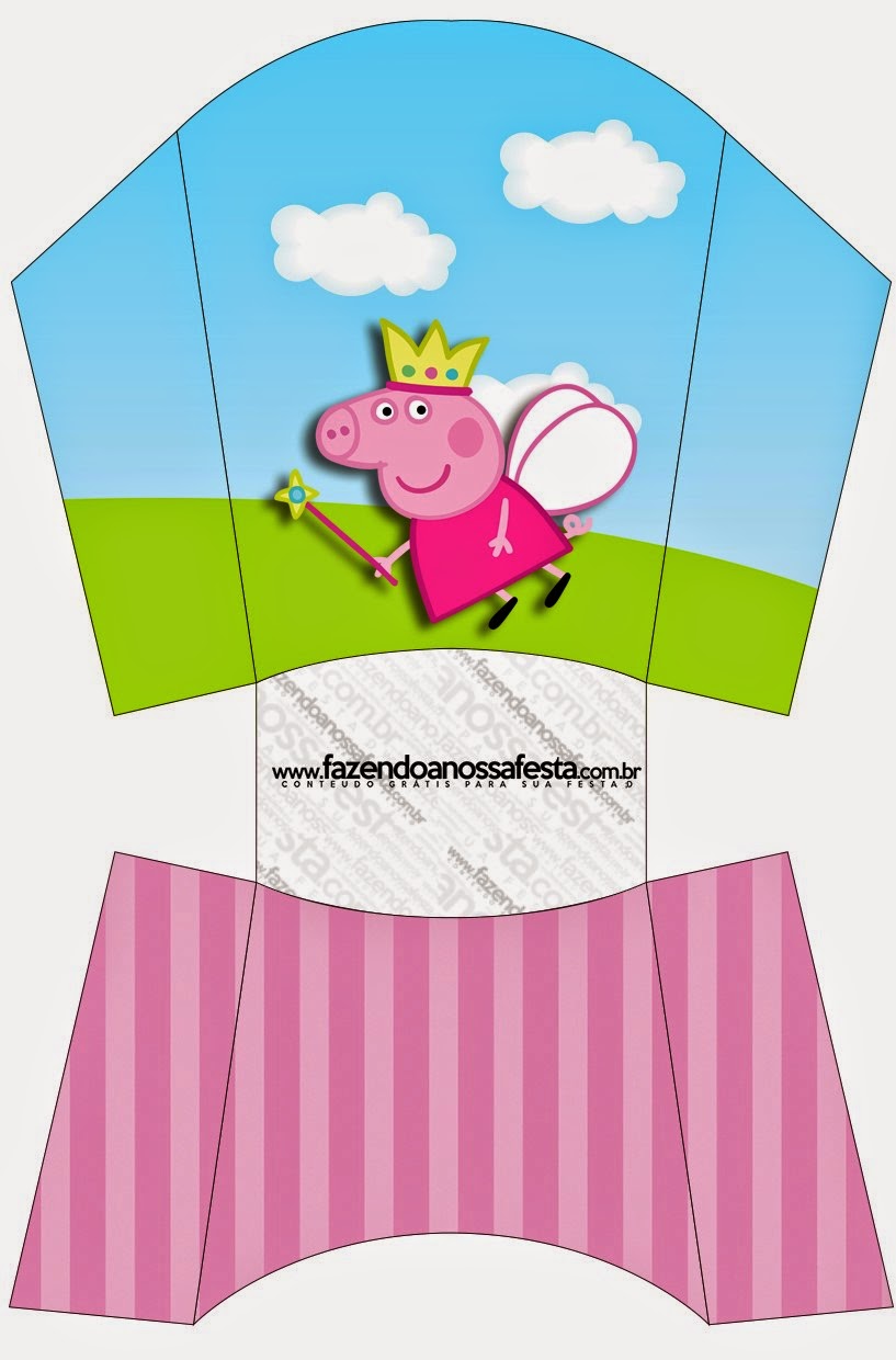 Peppa Pig Fairy: Free Printable Boxes. - Oh My Fiesta! in english