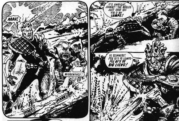 Mr Saturday's Mumblings: Strontium Dog - Middenface McNulty