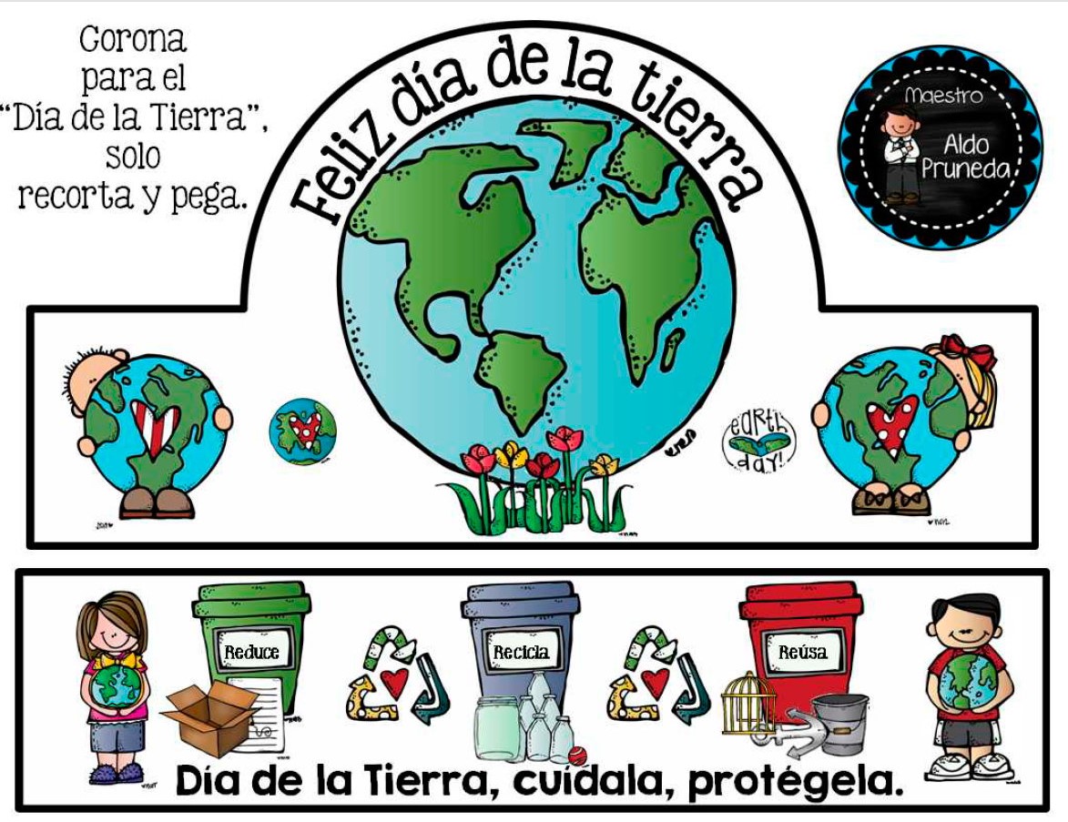 EDUCACIÓN INFANTIL 5 AÑOS: EL COLE EN CASA: DÍA MUNDIAL DE LA TIERRA