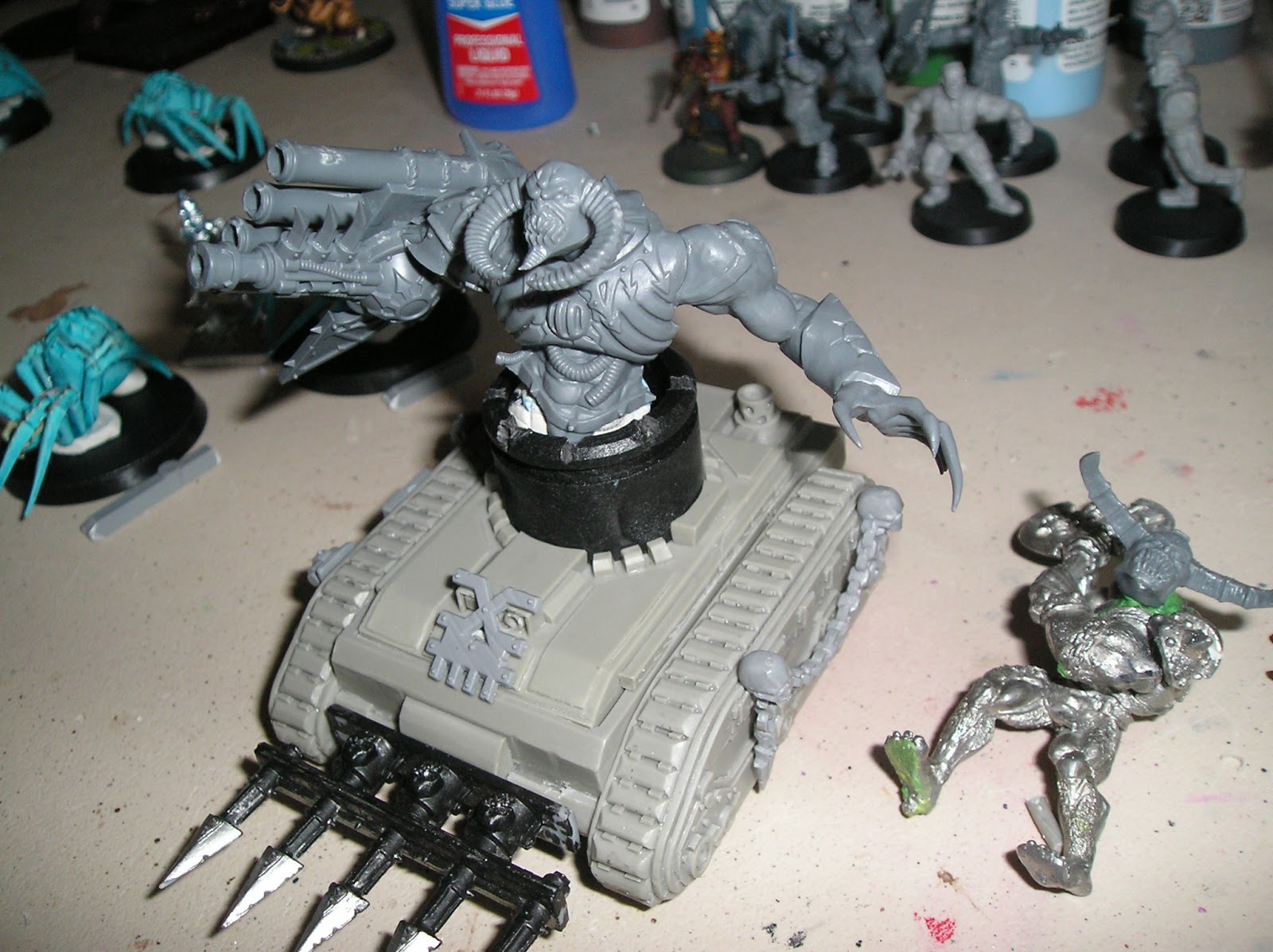 Forever War: Miniature Wargaming: WIP Khorne Skull Cannon