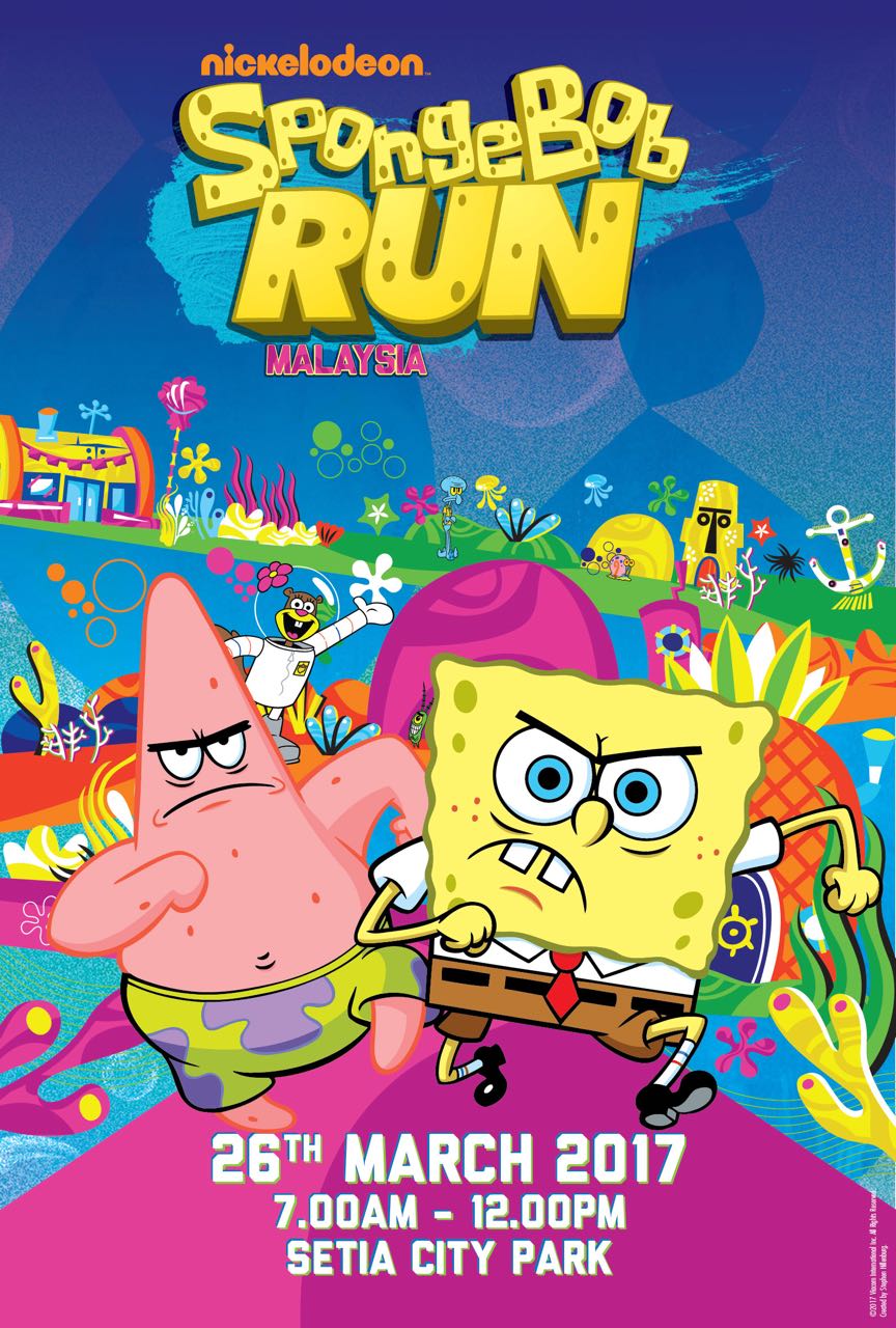 The Beauty Junkie - ranechin.com: Nickelodeon SpongeBob Run 2017