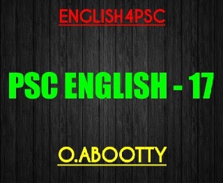 ENGLISH 4 PSC-03: PSC ENGLISH - 17