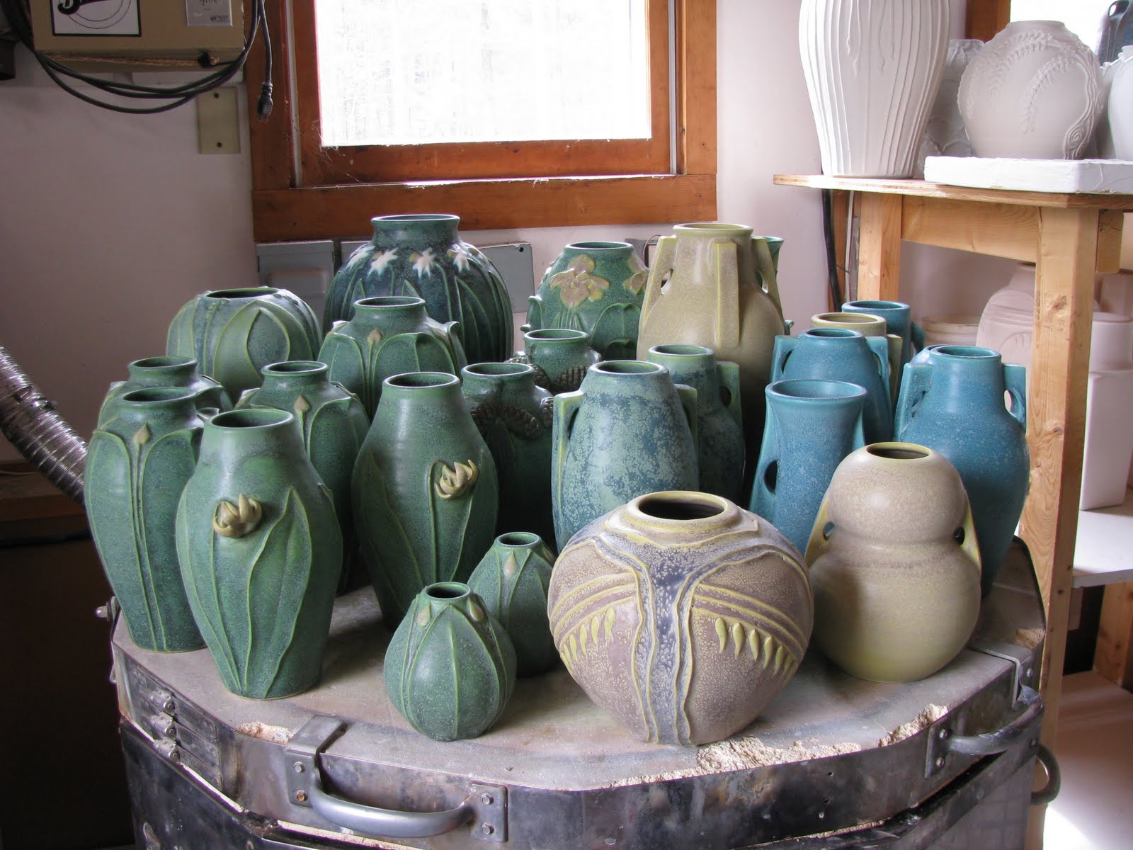 Jemerick Art Pottery Blog: Latest Work