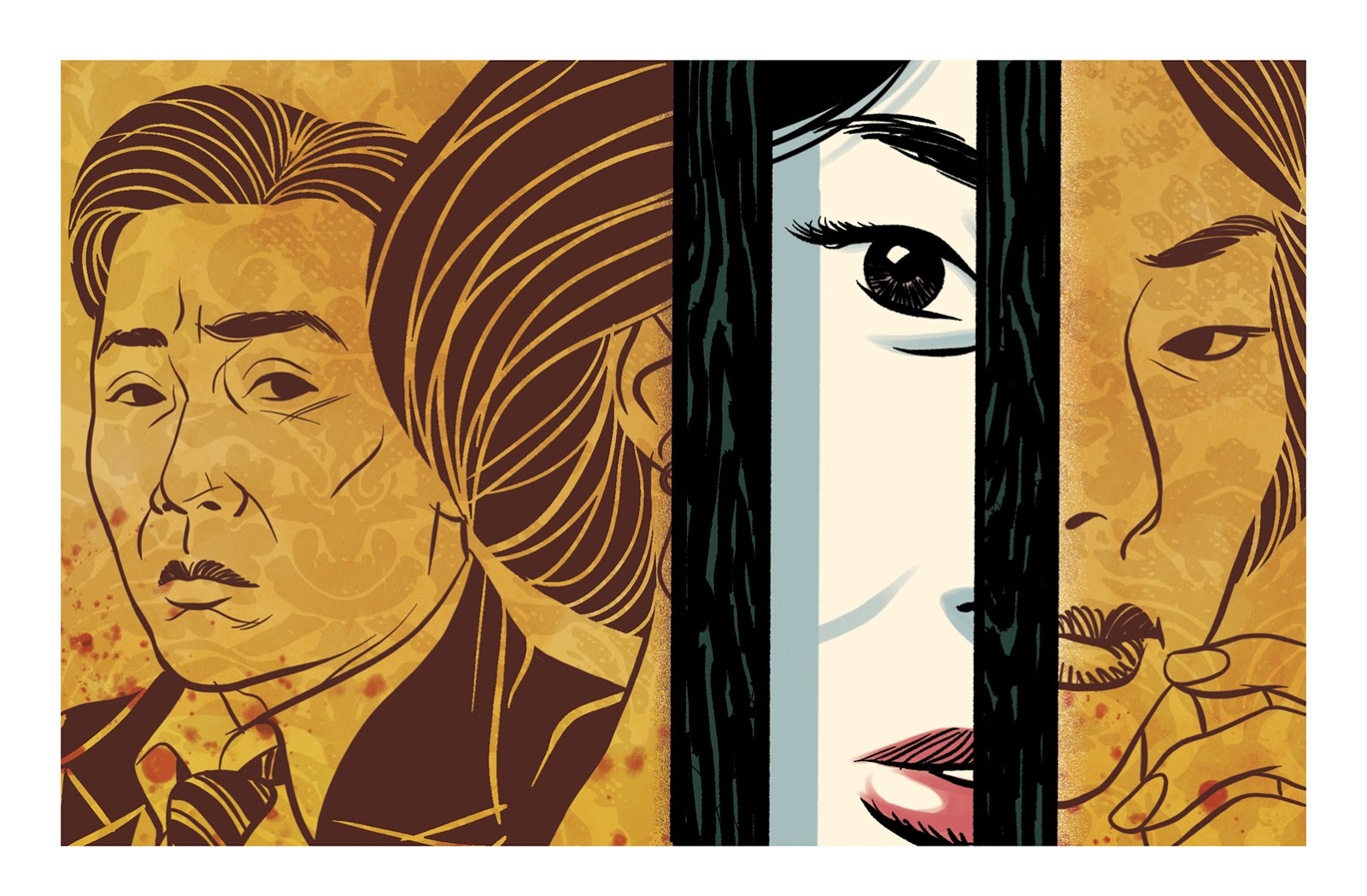 Michael Cho's sketchbook: The Handmaiden