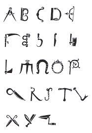 Letters Made Out Of Objects ~ Thankyou Letter