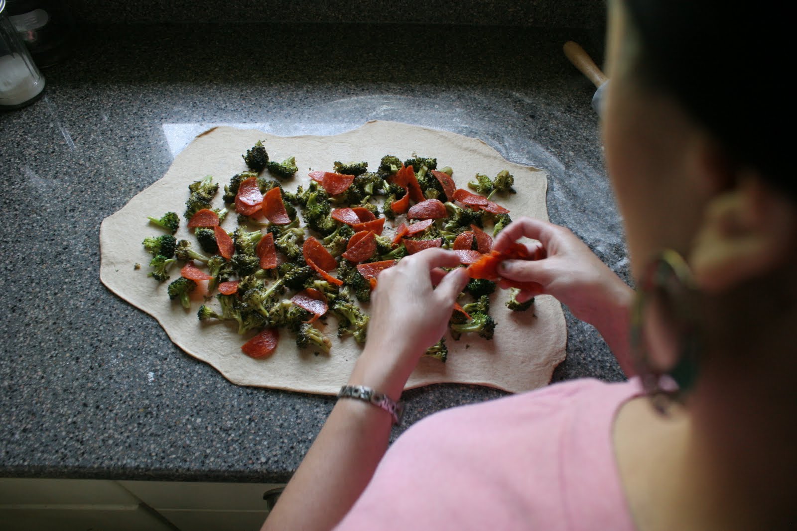 Broccoli Roll...and the most amazing smell!