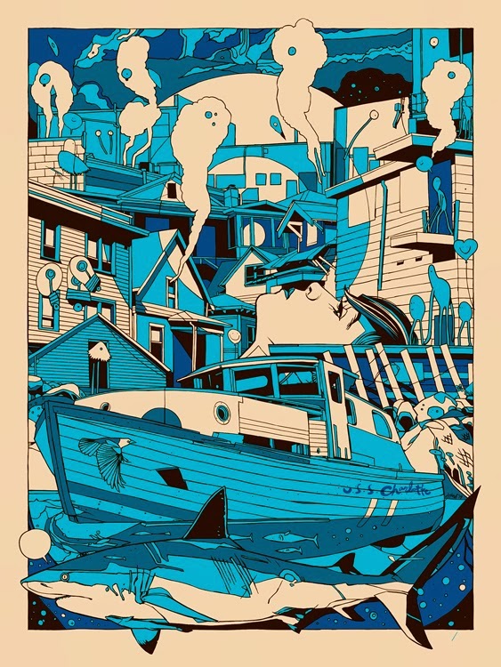 INSIDE THE ROCK POSTER FRAME BLOG: Tyler Stout The North Woods Print ...