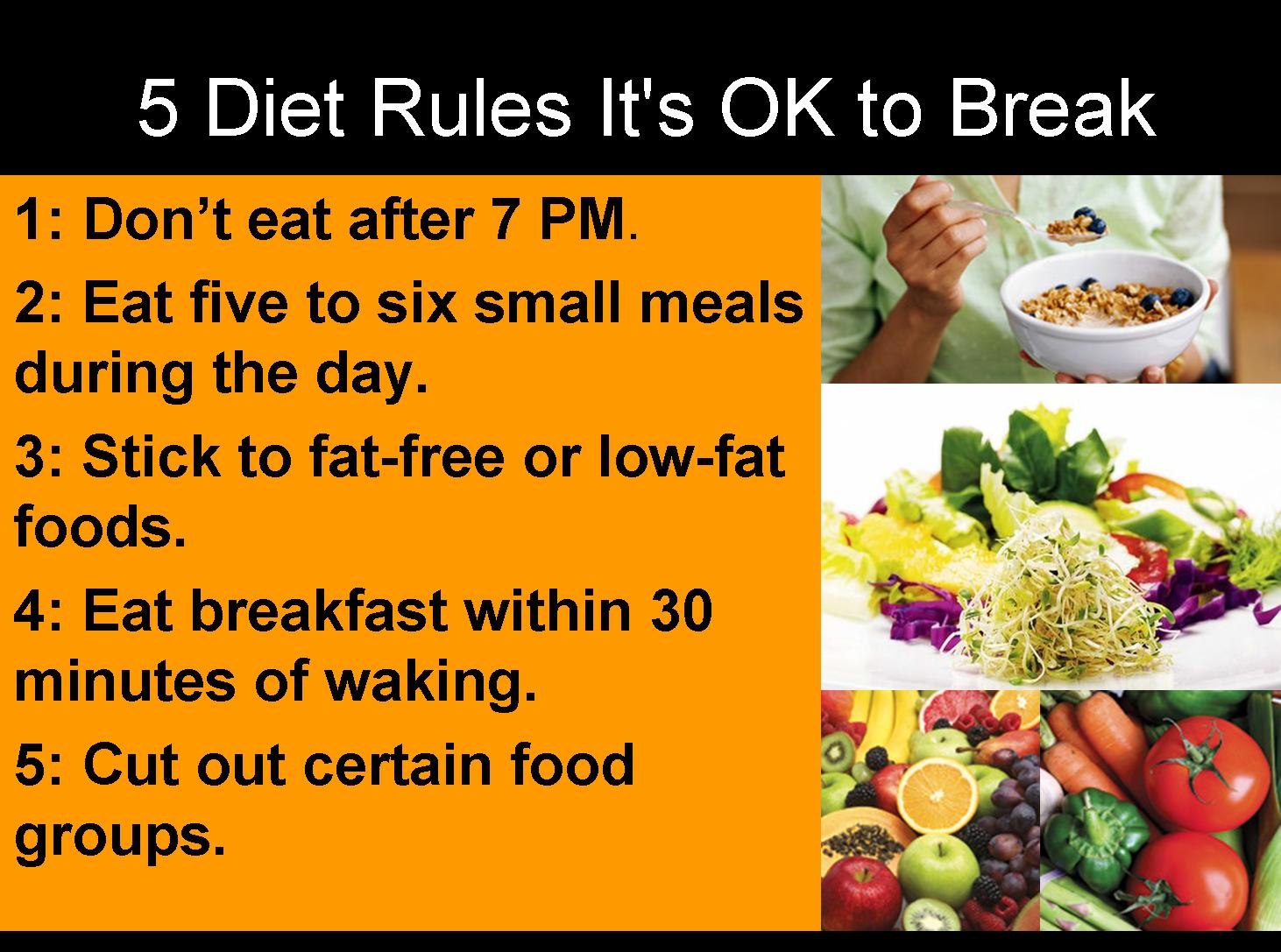 Dr Mat: A Proper Diet and Control